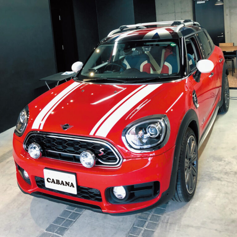 MINI ボンネットストライプラッピング＜MINIラッピング＞【CABANA(カバナ)】 - トップセレクション-CABANA(カバナ)-